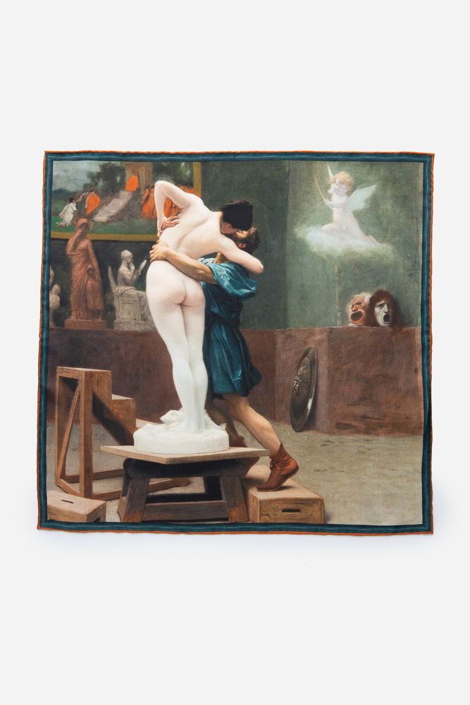 Poszetka 'Pigmalion i Galatea' Jean-Léon Gérôme | Akcesoria \ Poszetki ...