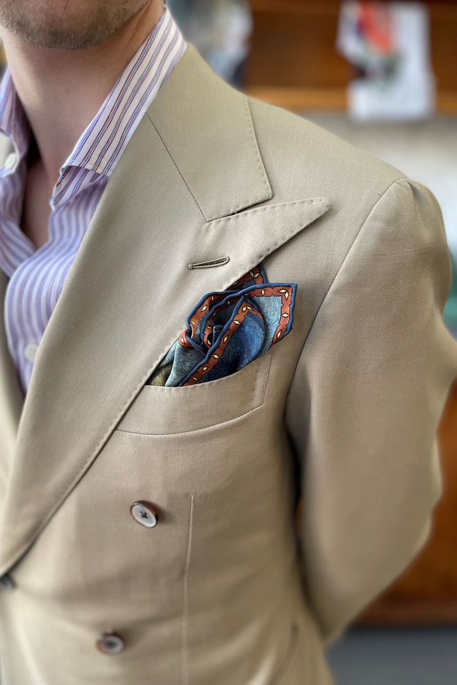 Pocket square 'self portrait' Vincent van Gogh | Accessories \ Pocket ...